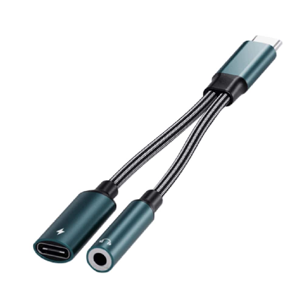 2-In-1 Type-C Mobile Phone Adapter, Suitable For Tpc Mobile Phones ...